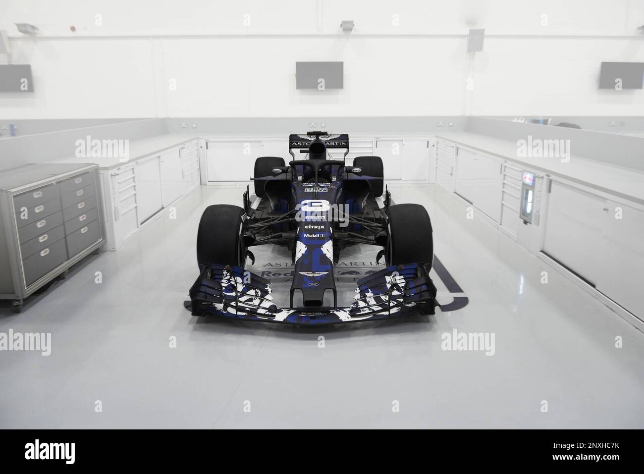 After months of waiting, the brand new Aston Martin-Red Bull Racing-TAG ...