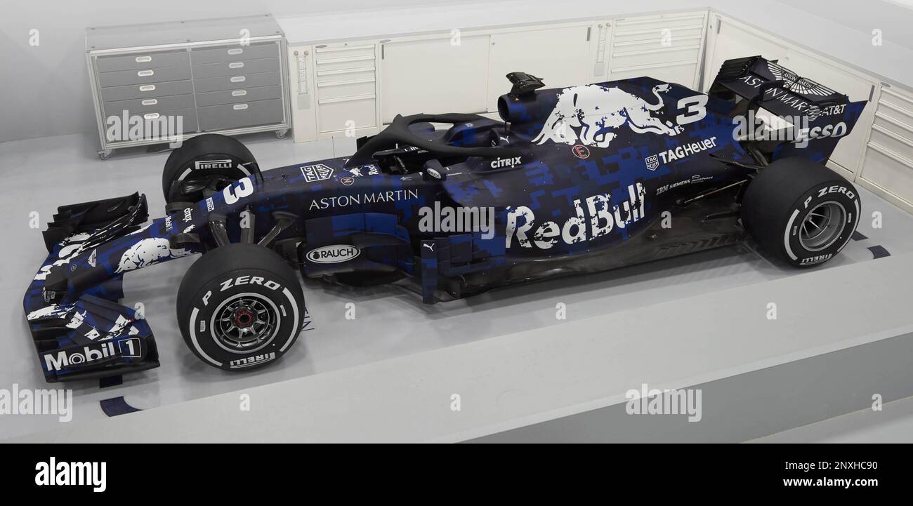 After months of waiting, the brand new Aston Martin-Red Bull Racing-TAG ...