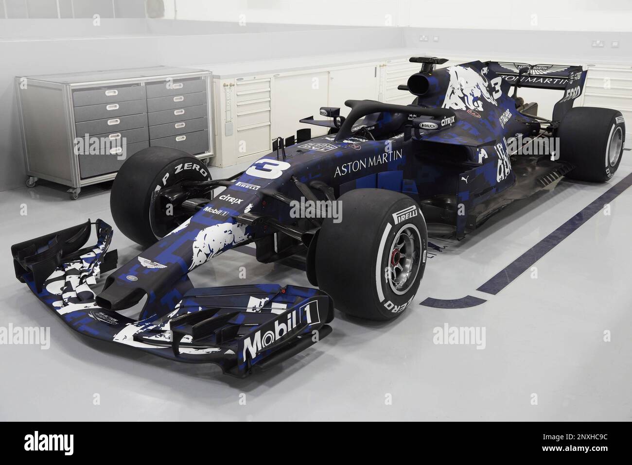 After months of waiting, the brand new Aston Martin-Red Bull Racing-TAG ...