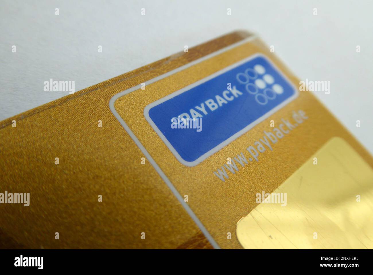 Payback / Zeichen / Sign / Karte / Card Stock Photo - Alamy