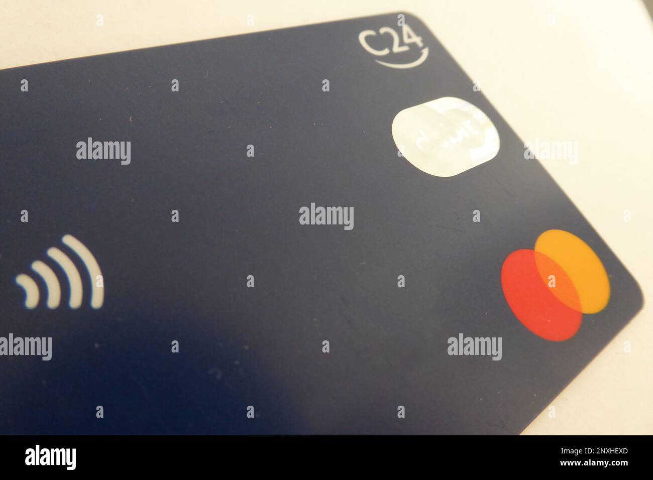 Debitkarte / C 24 / Credit Card / Debit / EC / Karte Stock Photo - Alamy