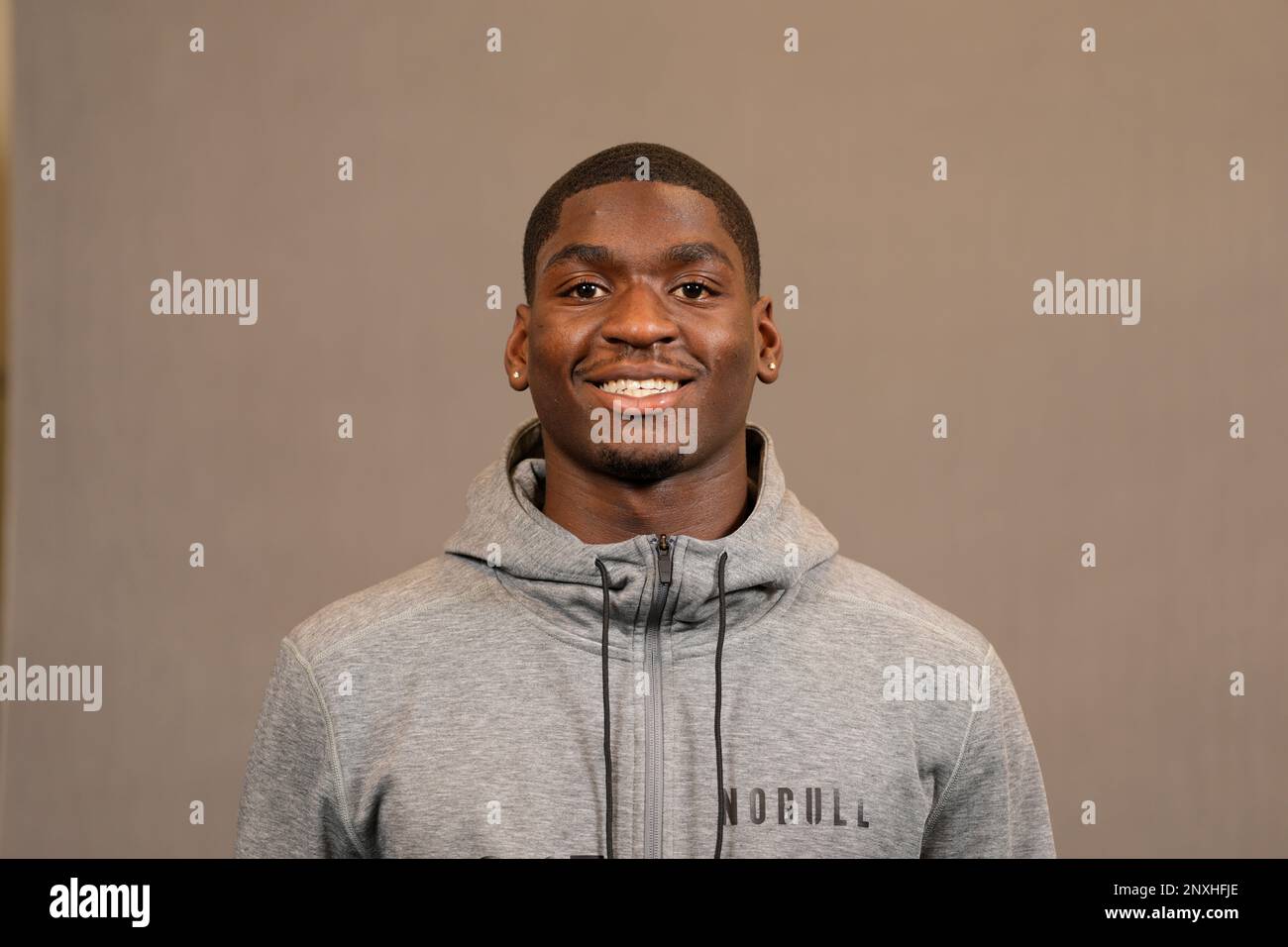 Charlotte wide receiver Grant Dubose poses for a portrait at the NFL ...