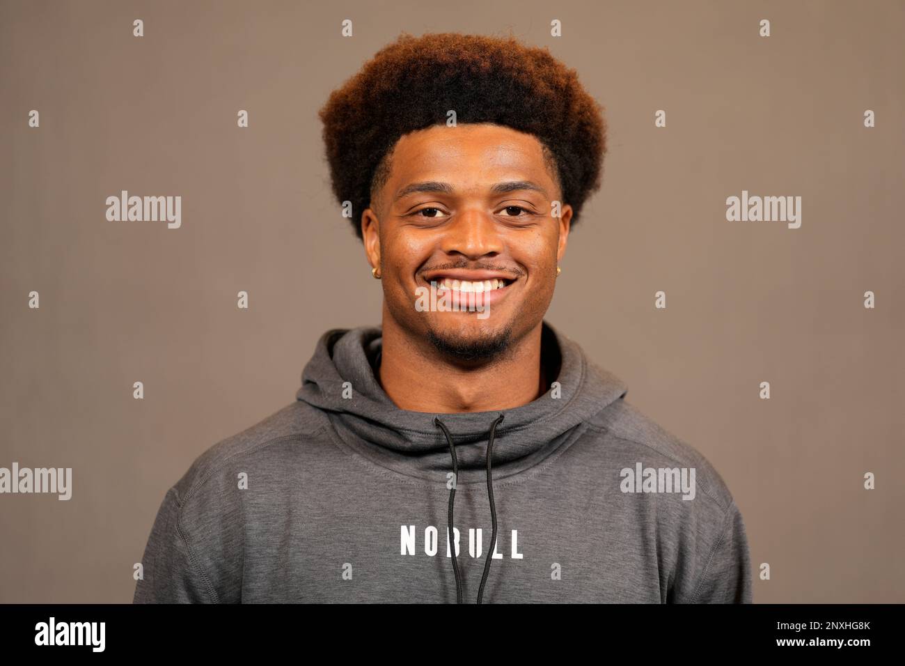 North Carolina wide receiver Antoine Green poses for a portrait at the ...
