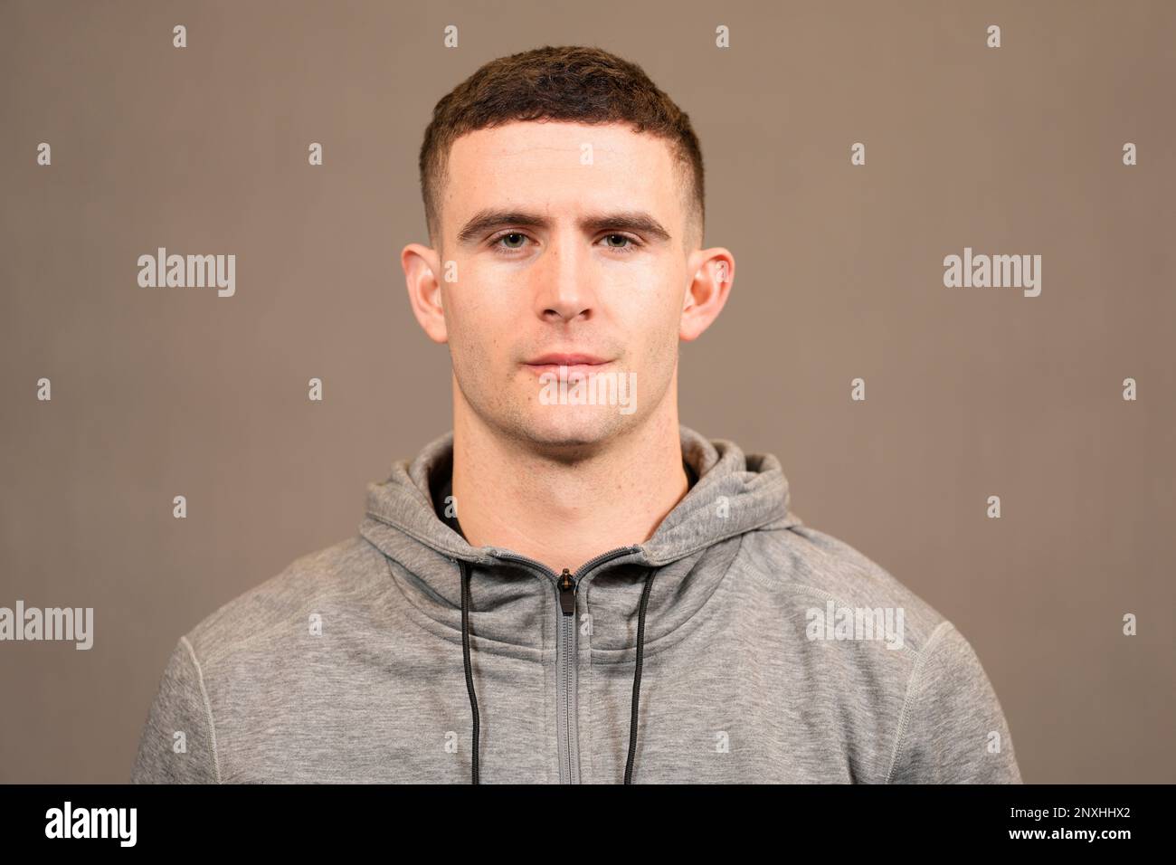 Georgia quarterback Stetson Bennett poses for a portrait at the NFL ...