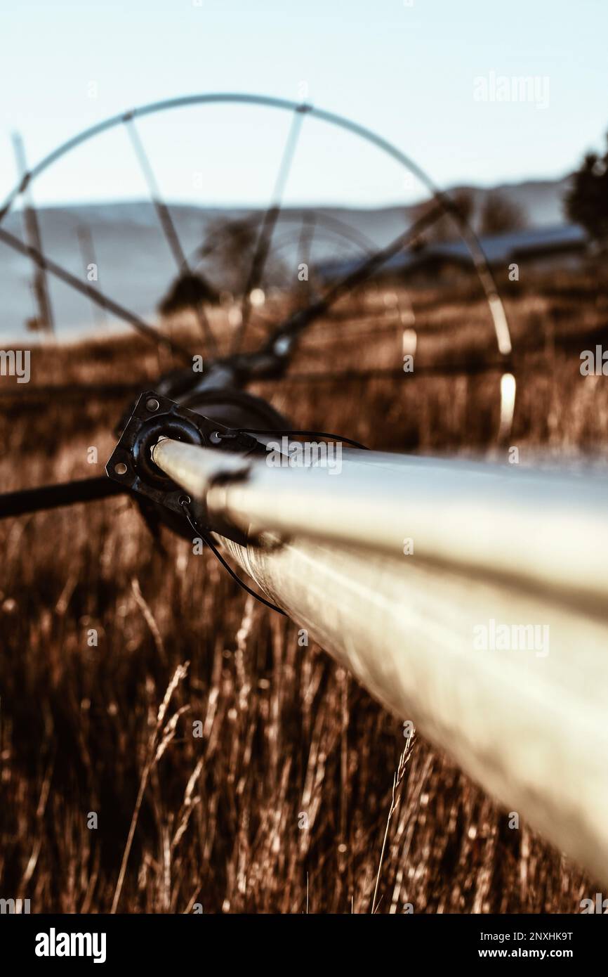 Side roll irrigation hi-res stock photography and images - Alamy