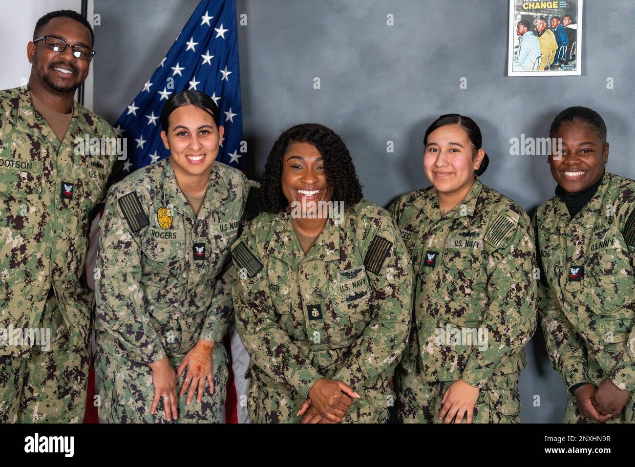 NAVAL STATION ROTA, Spain (February 01, 2023) Members of the Naval ...