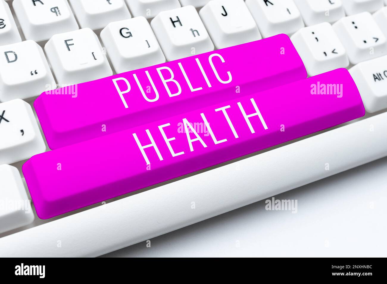 Sign displaying Public Health. Business idea Promoting healthy ...