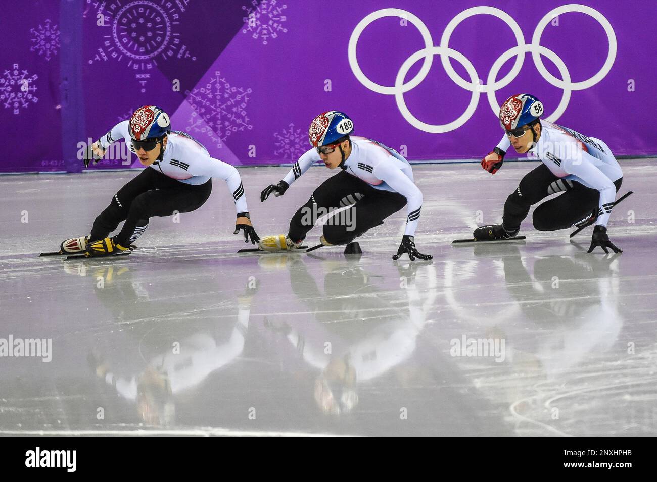 February 17, 2018: Lim Hyojun of South Korea, Hwang Daeheon of South ...