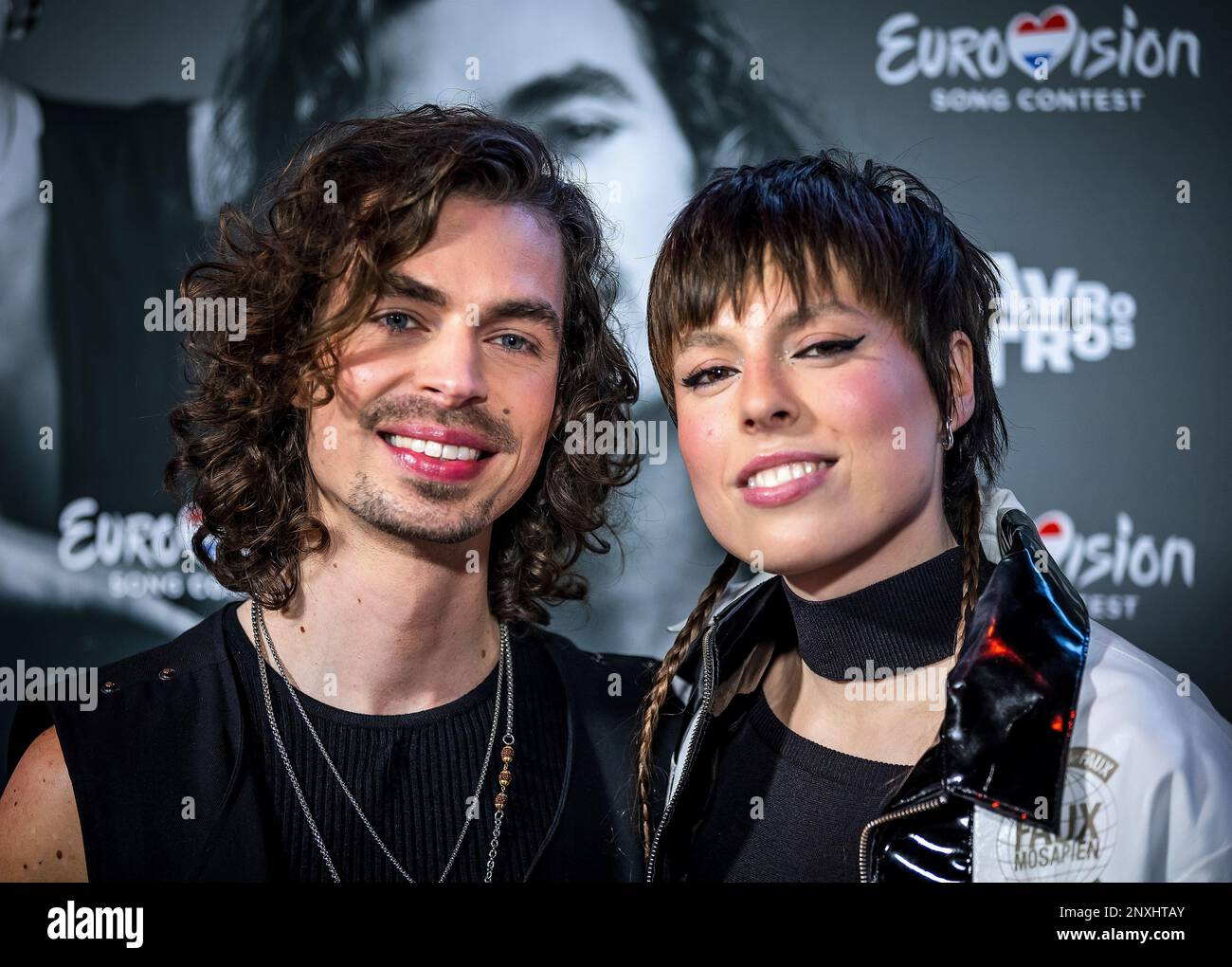 Avrotros eurovision duo hi-res stock photography and images - Alamy