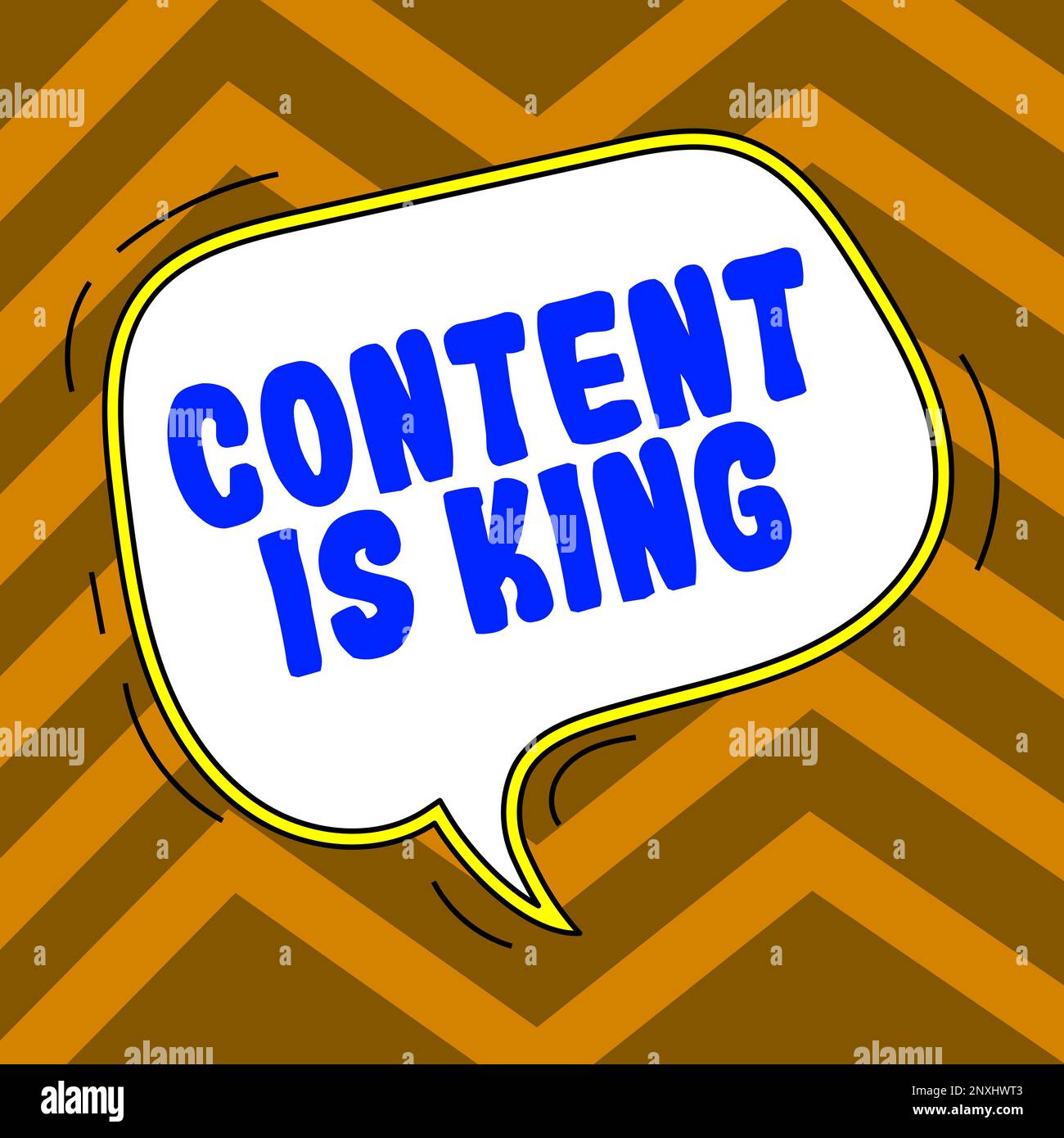 Inspiration showing sign Content Is King. Conceptual photo Content is ...