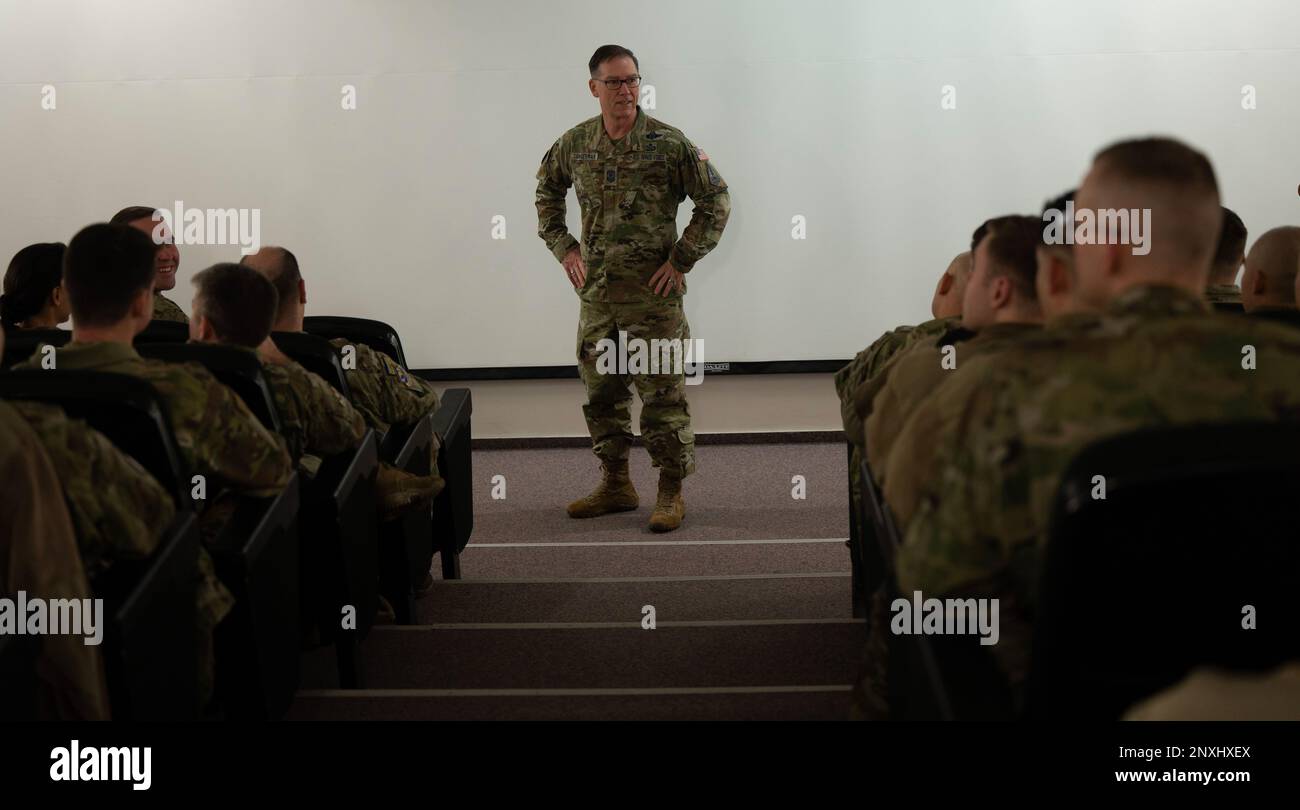 RAMSTEIN AIR BASE, Germany - Chief Master Sergeant of the Space Force ...