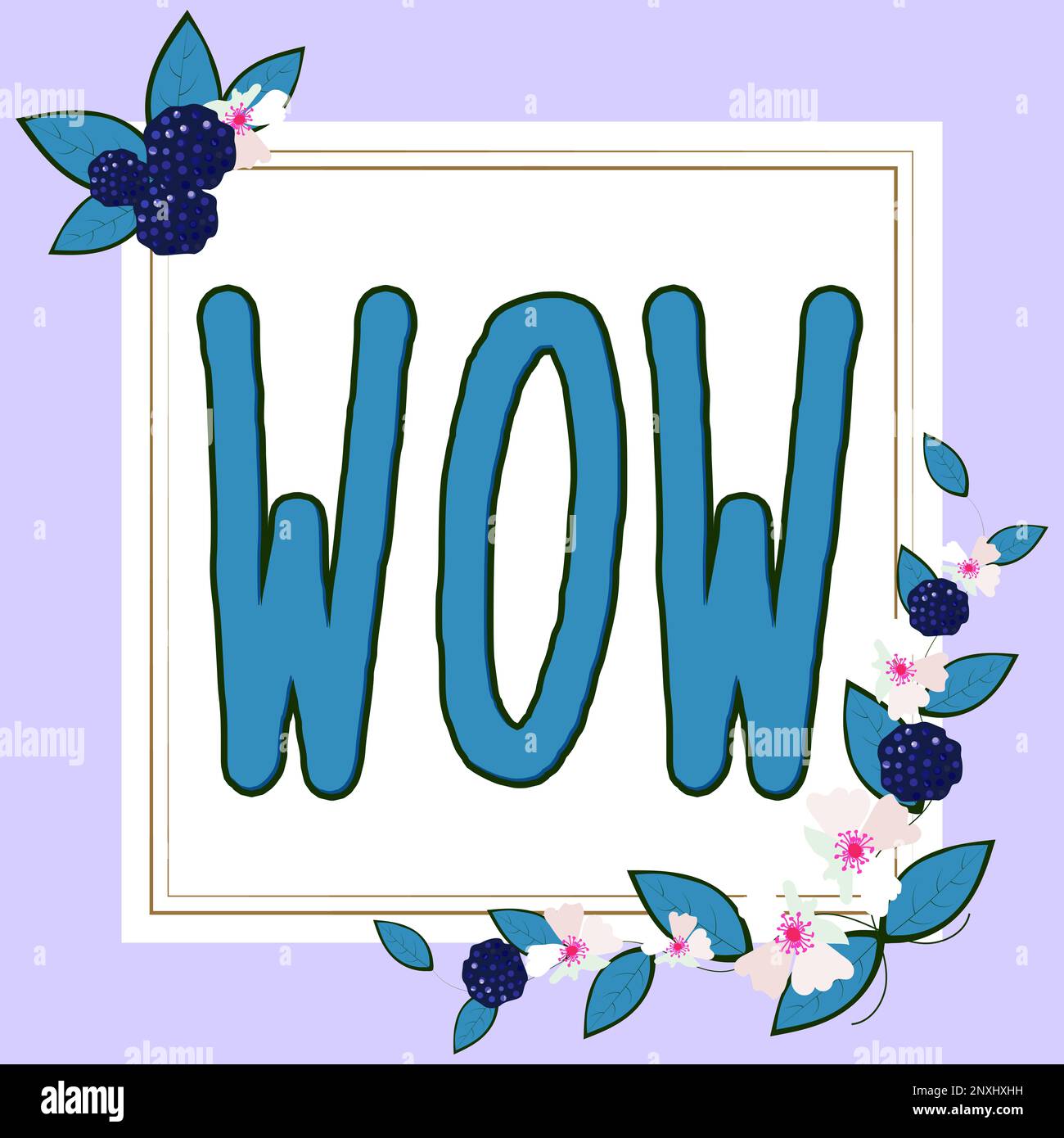 Writing displaying text Wow. Concept meaning Expressing astonishment ...