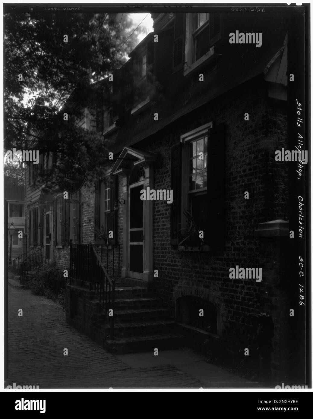 Stolls Alley Charleston Charleston County South Carolina Carnegie Survey Of The Architecture