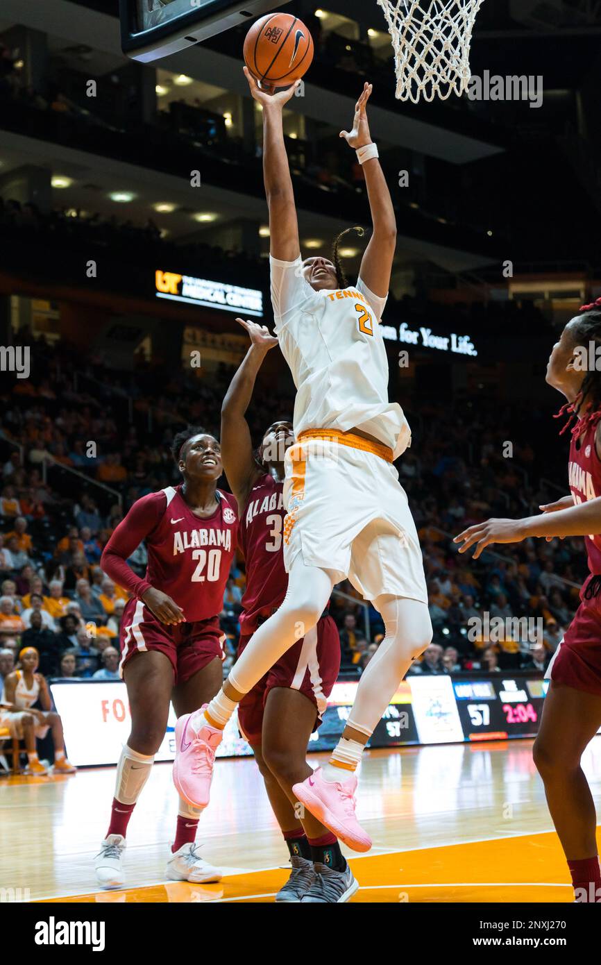 February 15, 2018: Mercedes Russell #21 of the Tennessee Lady ...