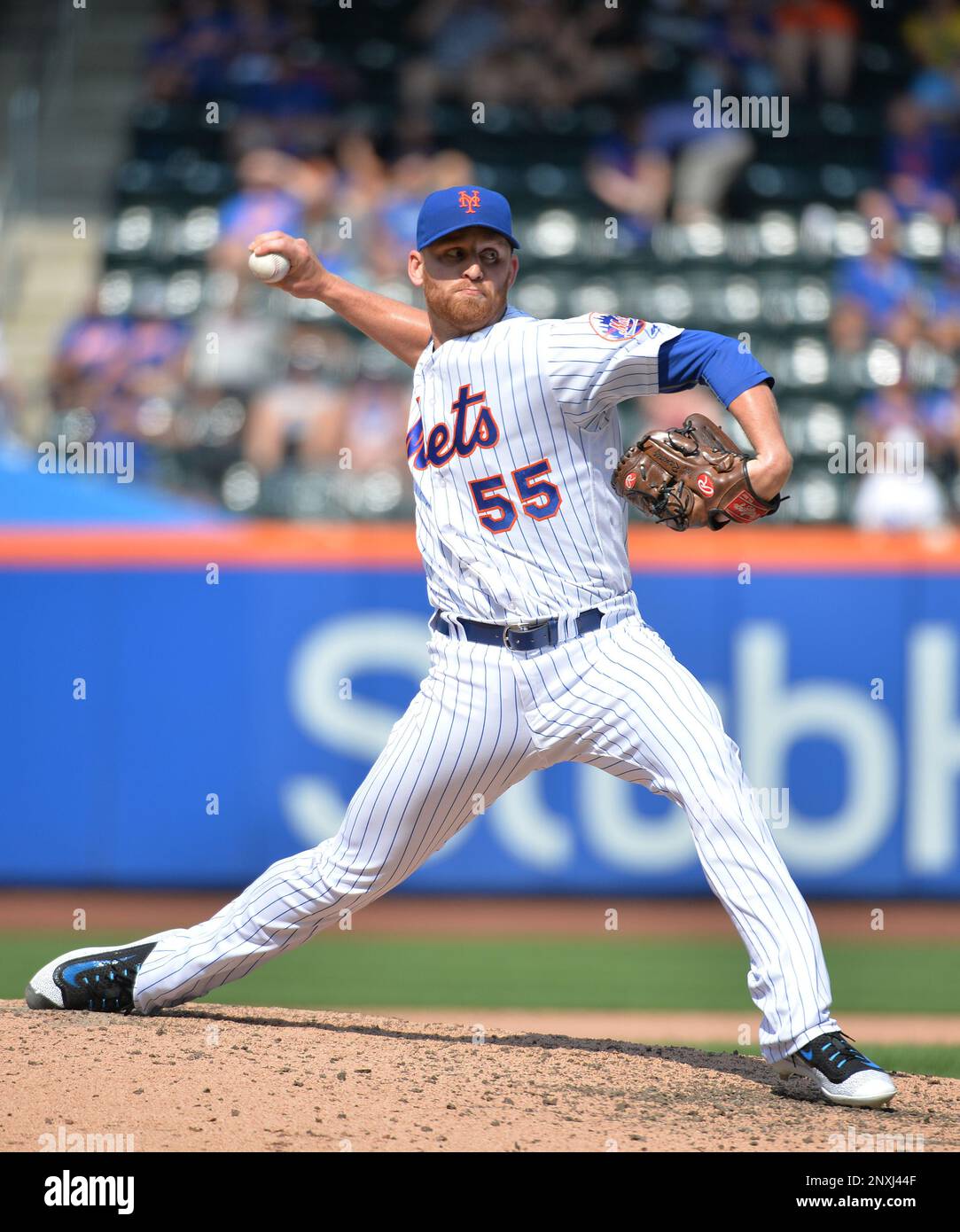 New York Mets pitcher Neil Ramirez (55) during game against the ...