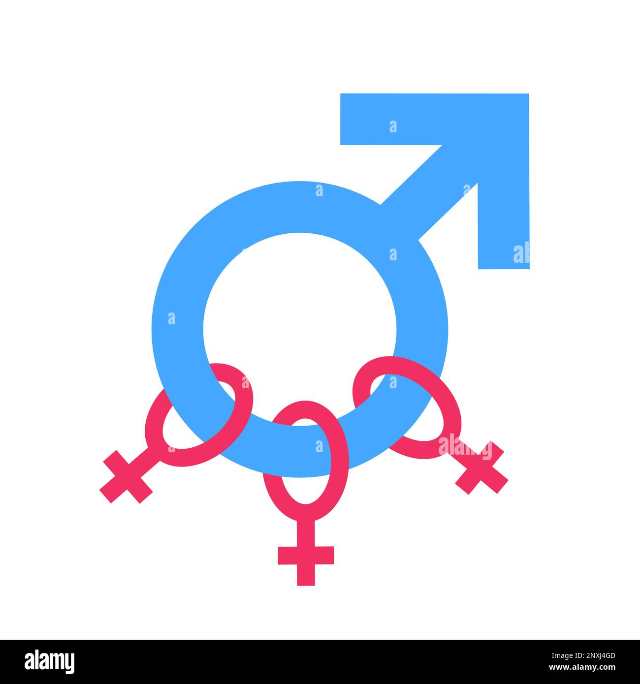 Polyamory and polygyny - bond of one man male with multiple female ...