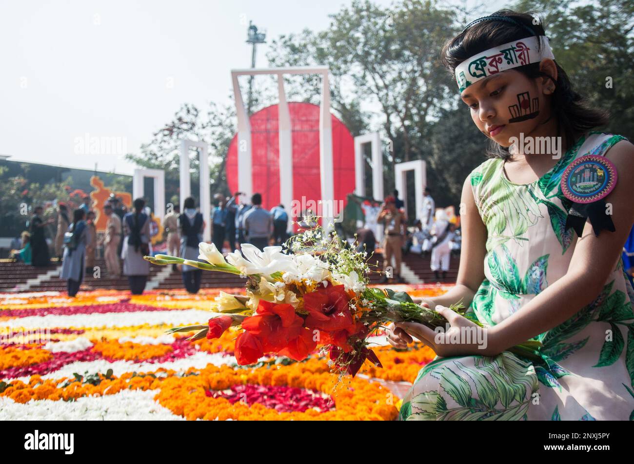 International mother language day event in Dhaka, Bangladesh Stock ...