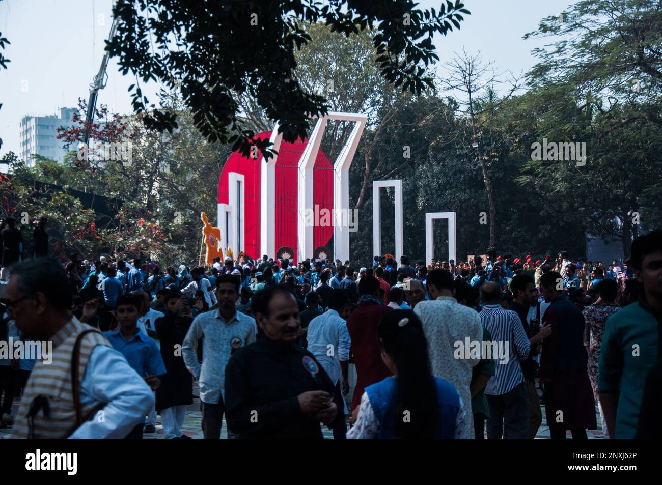 International mother language day event in Dhaka, Bangladesh Stock ...