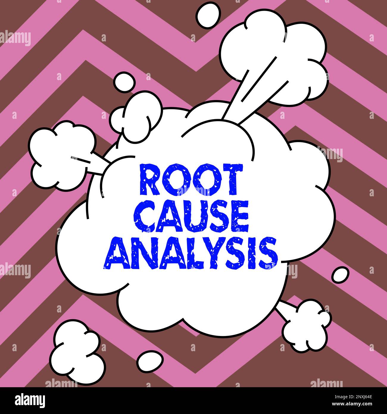 Sign displaying Root Cause Analysis. Internet Concept Method of Problem Solving Identify Fault ...