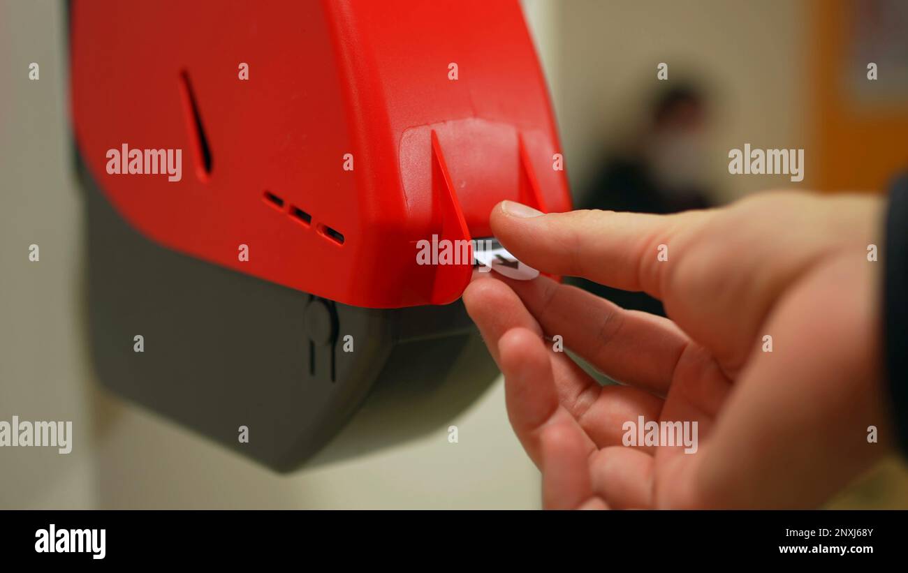 Number machine hi-res stock photography and images - Alamy