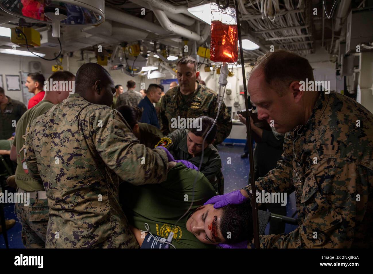 230120-N-VS068-1094 Sailors assigned to Marine Medium Tiltrotor ...