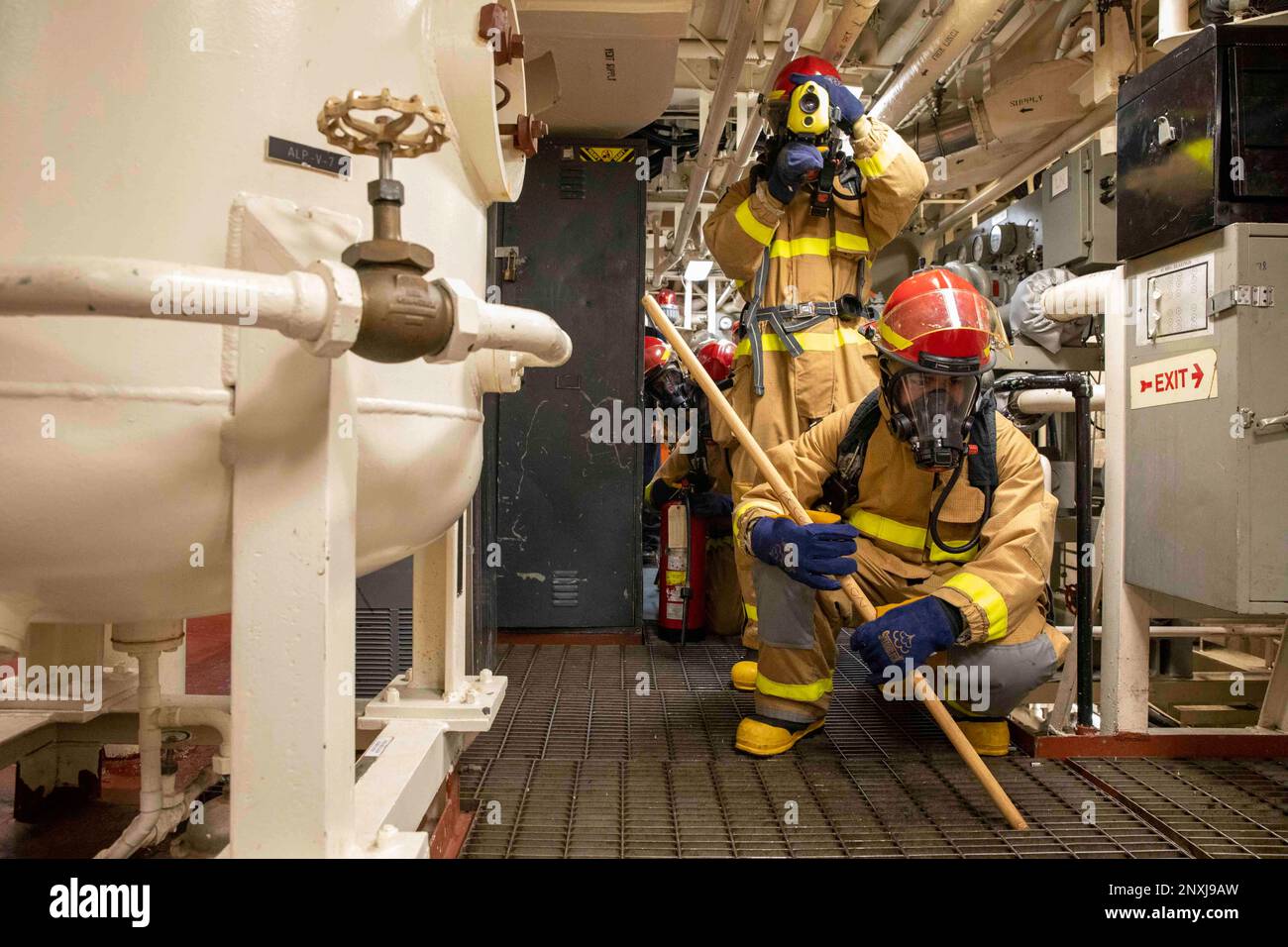 230204-N-SN516-1056 SOUTH CHINA SEA (Feb. 4, 2023) U.S. Navy Sailors ...