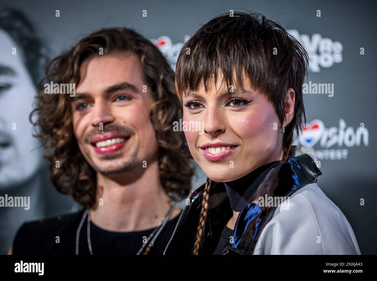 Avrotros eurovision duo hi-res stock photography and images - Alamy
