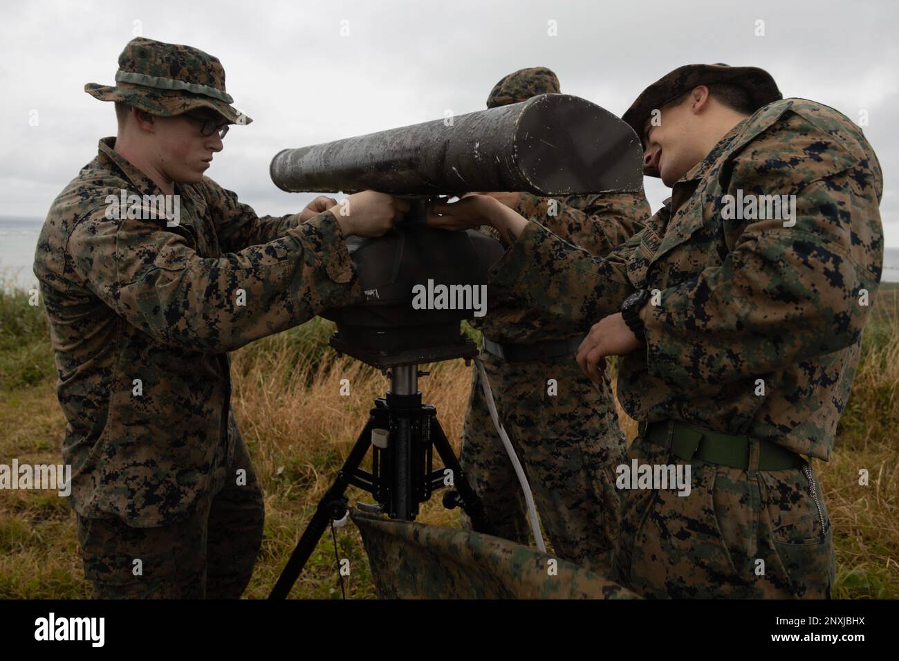 U.S. Marines all surveillance sensor operators with command element ...