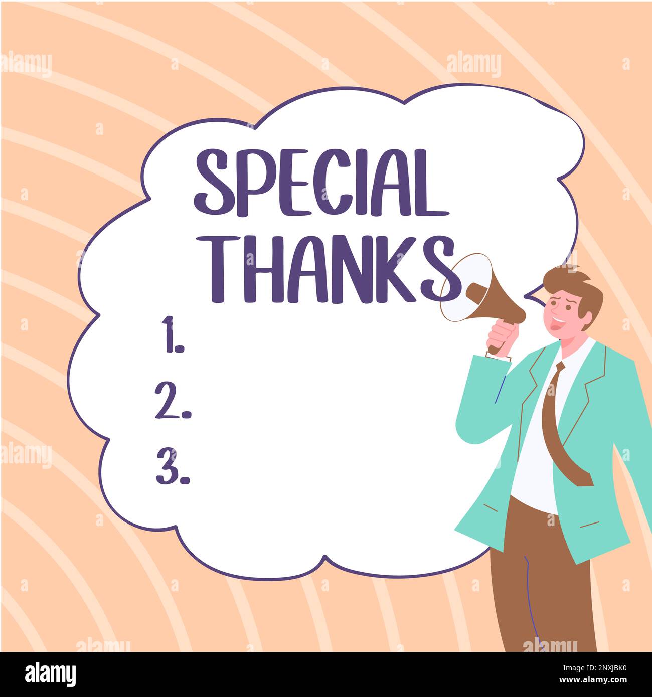 Text showing inspiration Special Thanks. Conceptual photo expression of ...