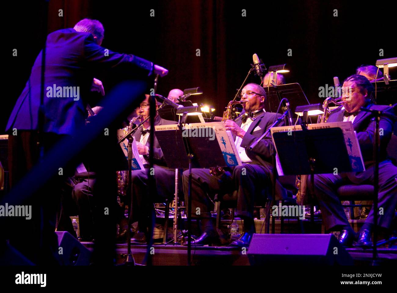 The Ray Charles Orchestra kicks off the Maceo Parker performance at ...