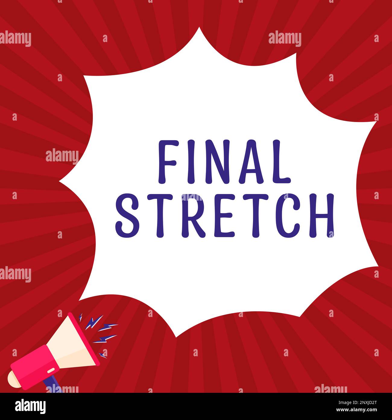 Inspiration showing sign Final Stretch. Business overview Last Leg Concluding Round Ultimate ...