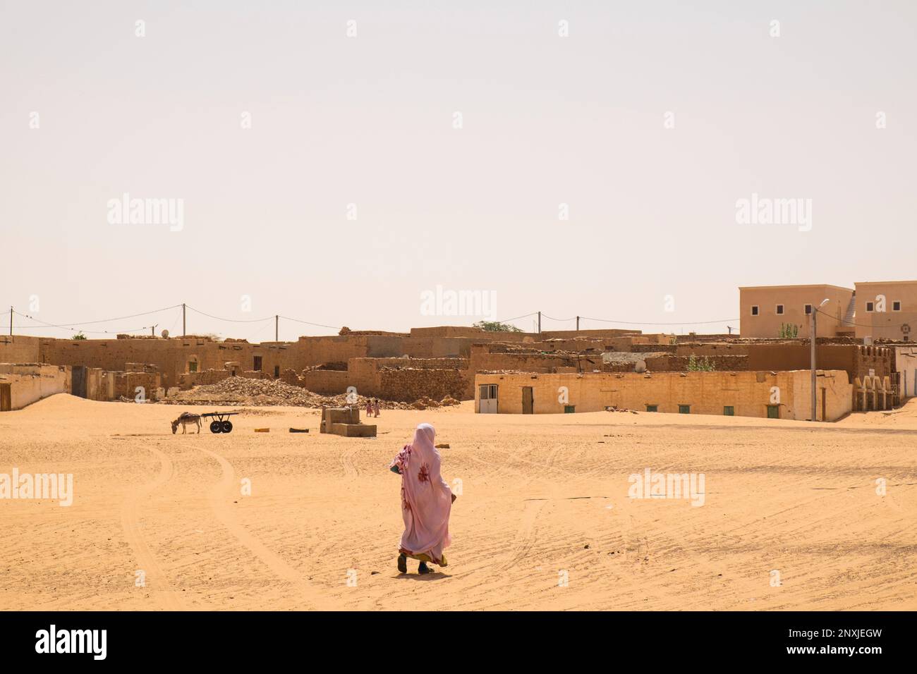 Mauritania, Chinguetti, old town Stock Photo - Alamy