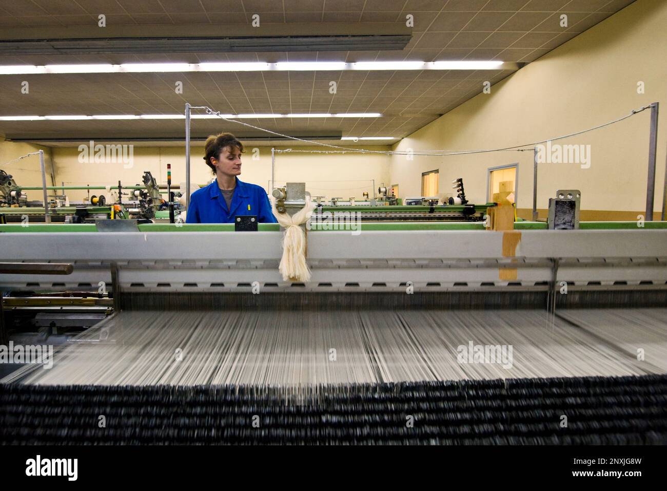 Italy, textile industry Stock Photo - Alamy