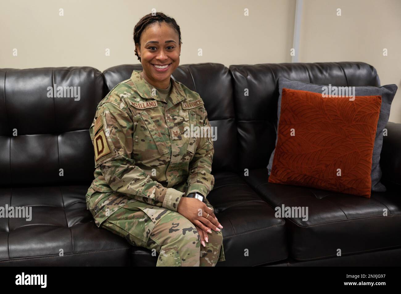 U.S. Air Force Staff Sgt. Shatarria McClelland, 100th Air Refueling ...