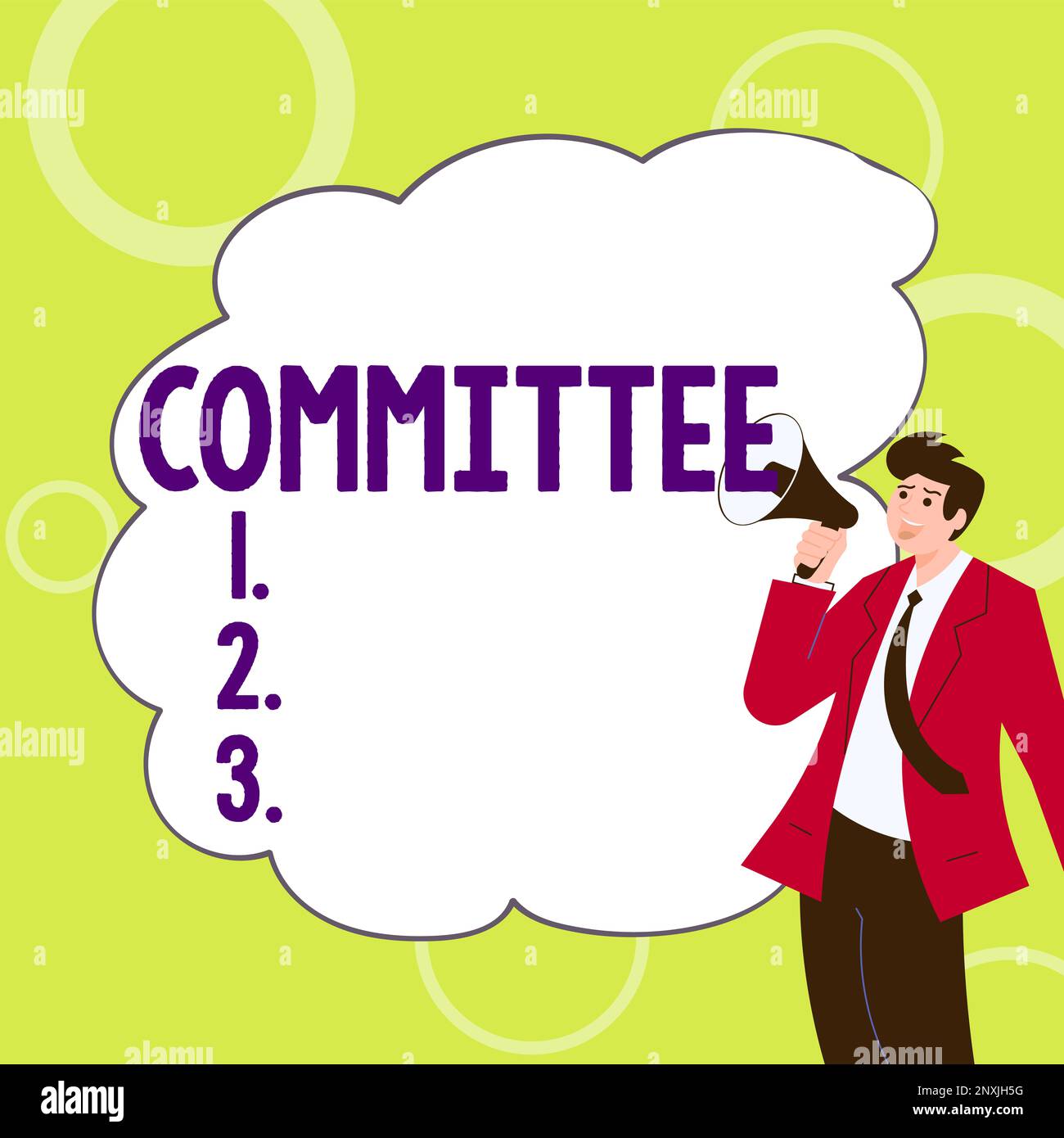 Conceptual display Committee. Business concept Group of people ...