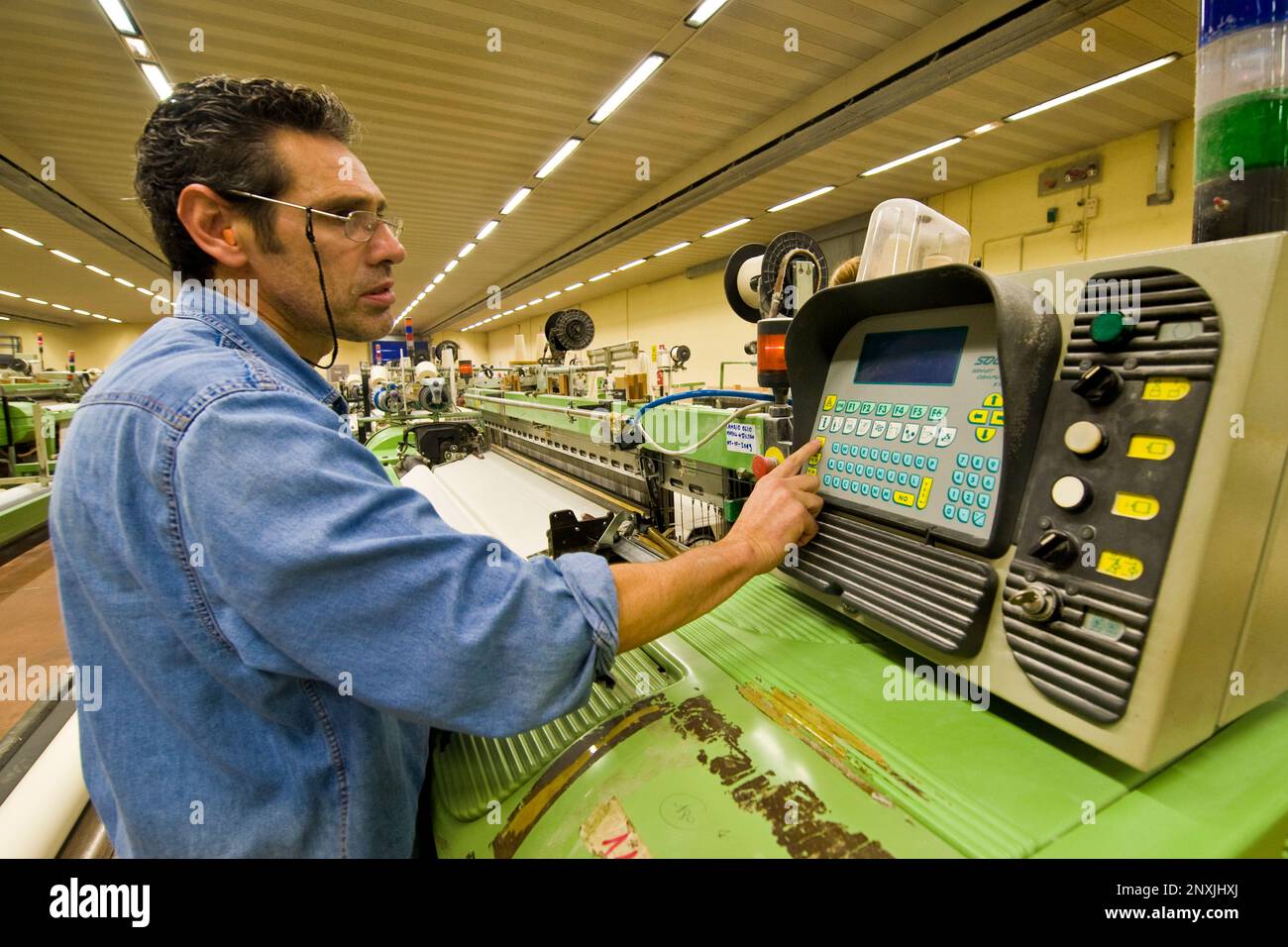 Italy, textile industry Stock Photo - Alamy