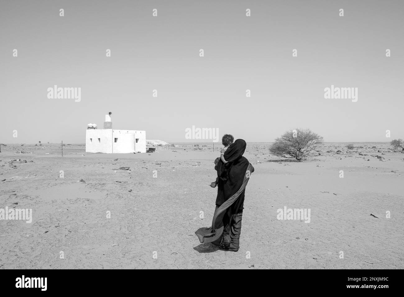 Mauritania, surroundings of Chinguetti, desert nomads Stock Photo - Alamy