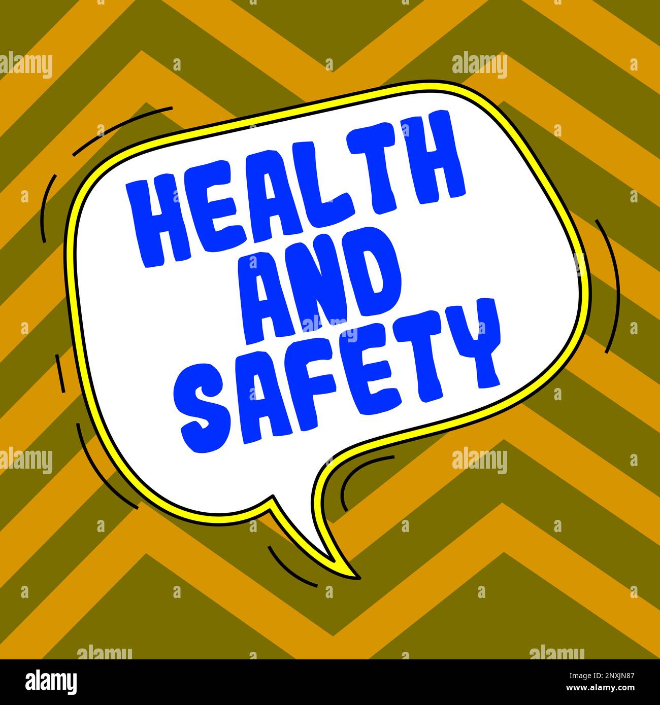 Handwriting text Health And Safety. Word for Taking the appropriate ...