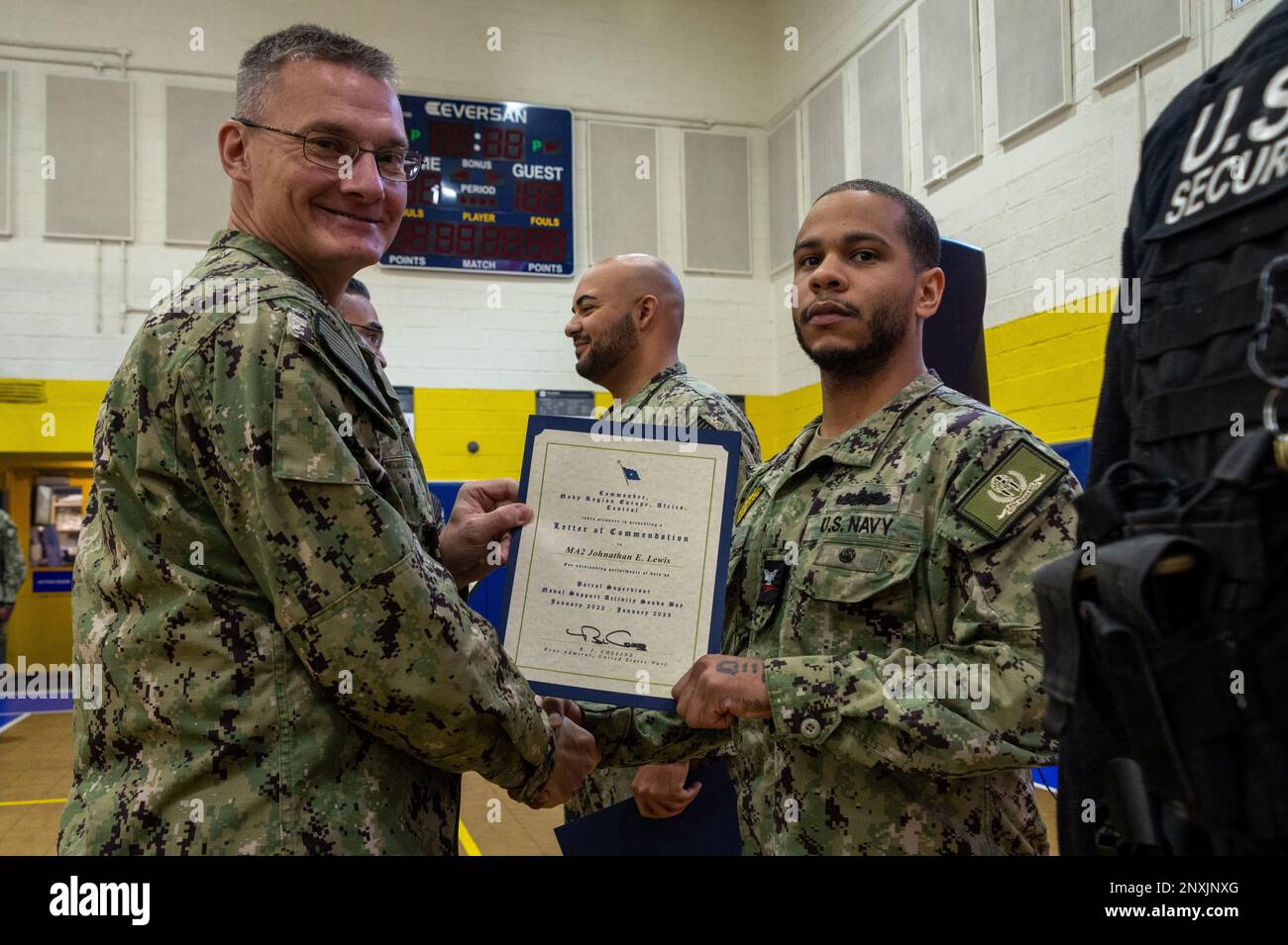 NAVAL SUPPORT ACTIVITY SOUDA BAY, Greece (Jan. 12, 2023) Master-at-Arms ...