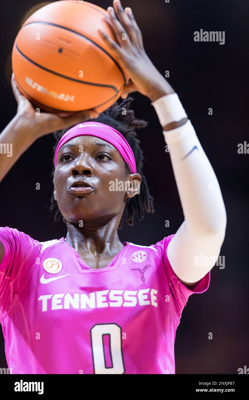 February 11, 2018: Rennia Davis #0 of the Tennessee Lady Volunteers ...