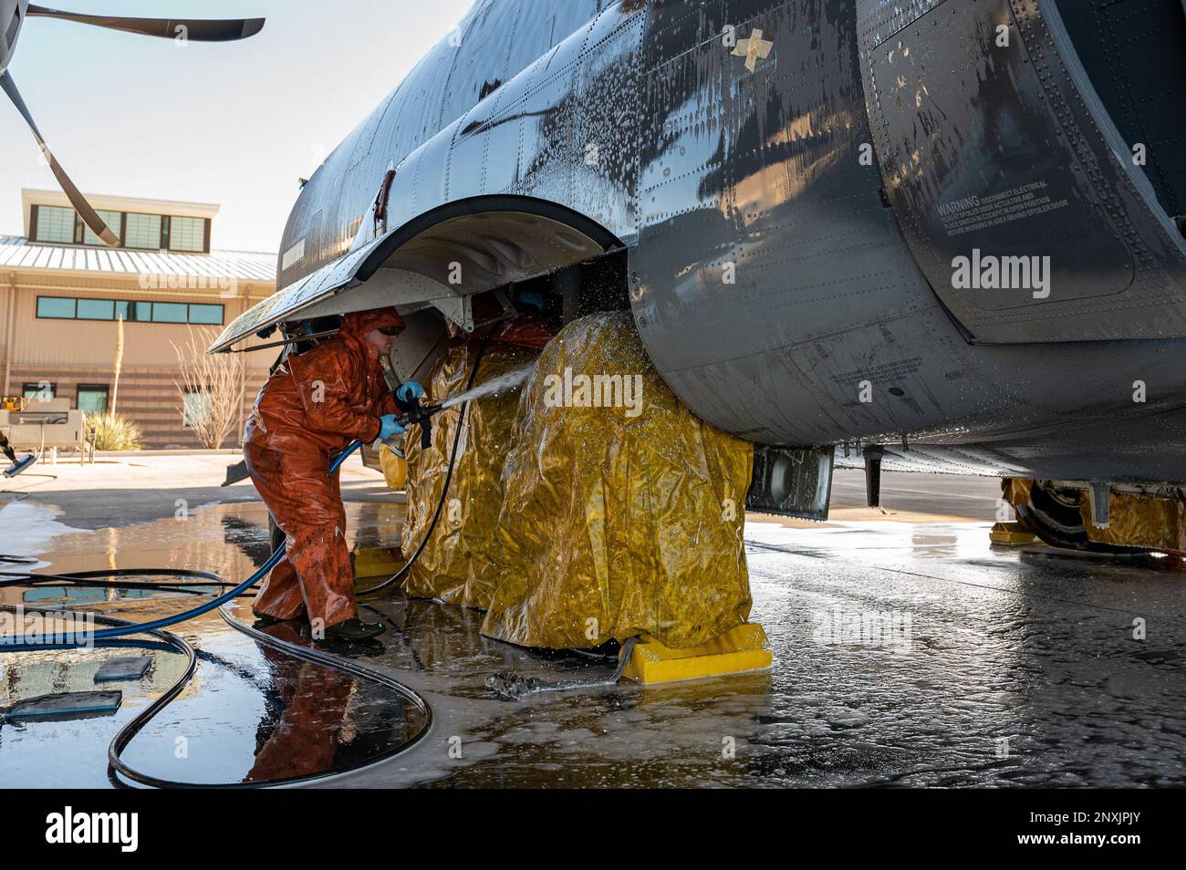 U.S. Air Force Airmen assigned to the 79th Rescue Generation Squadron ...