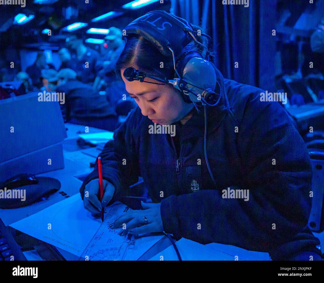 230115-N-NY362-1143 PHILIPPINE SEA (Jan. 15, 2023) Chief Operations ...