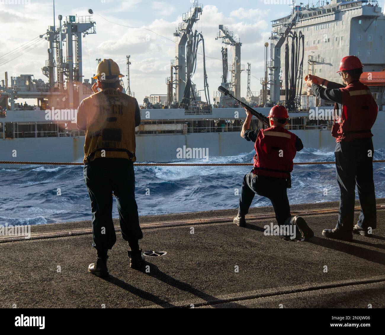230107-N-NX635-1010 PHILIPPINE SEA (Jan. 7, 2023) U.S. Navy Gunner's ...