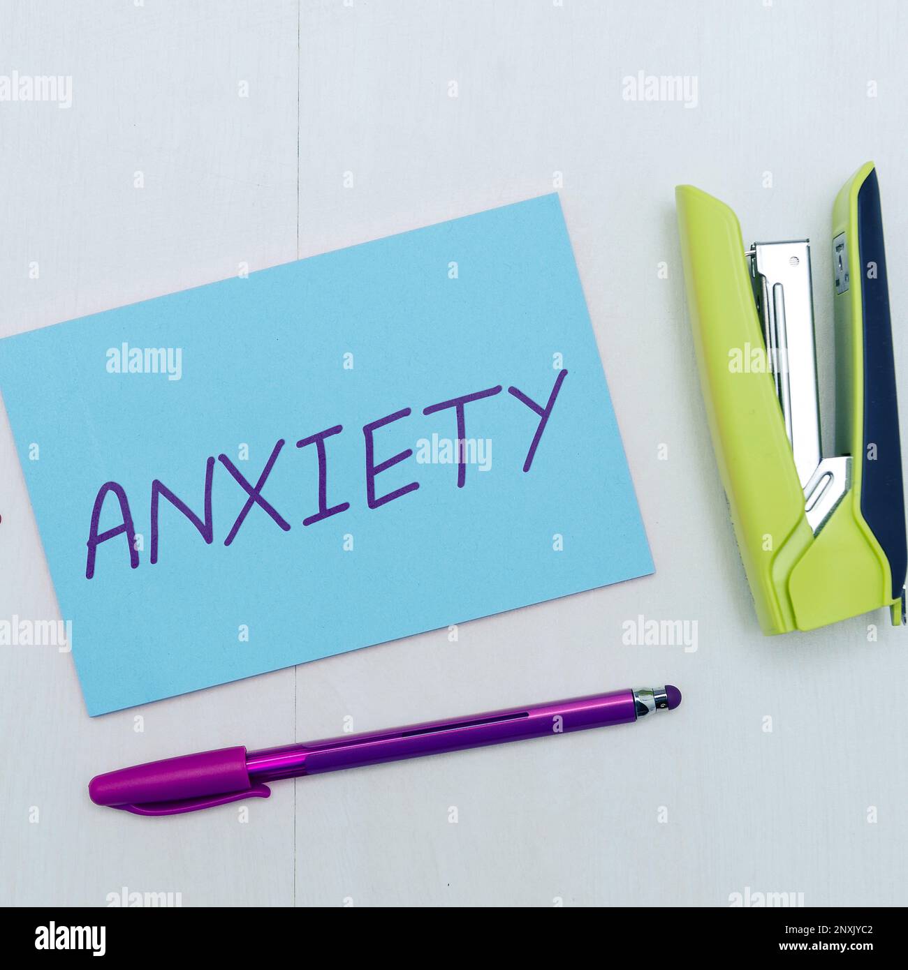 Conceptual display Anxiety. Concept meaning Excessive uneasiness and ...