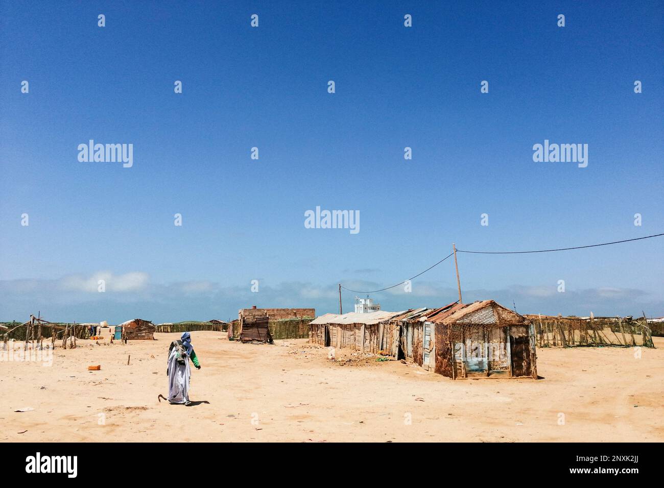 Mauritania, Nouamghar, Banc d'Arguin National Park Stock Photo - Alamy