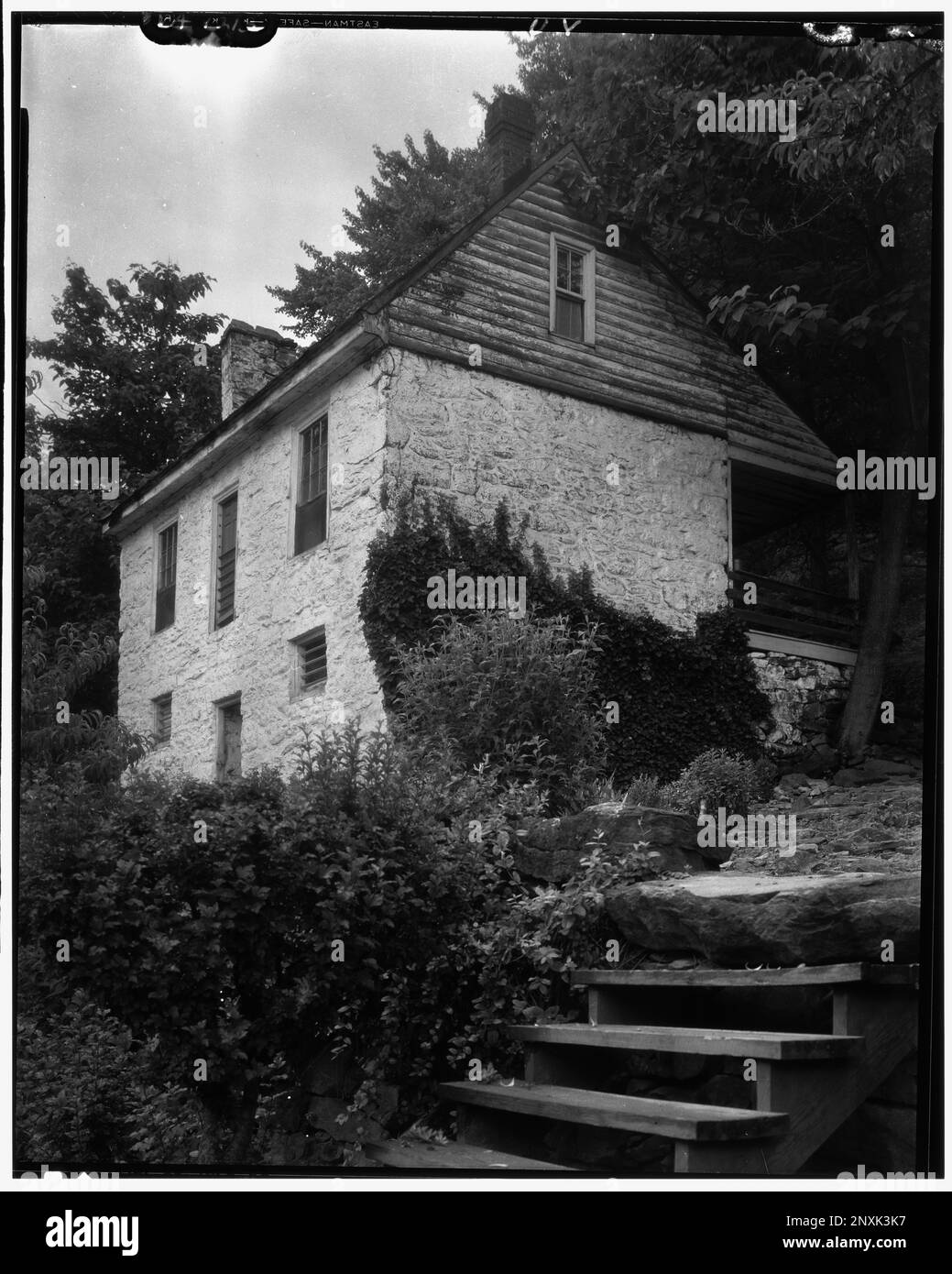 Johnston's Mill House, Albemarle County, Virginia. Carnegie Survey of ...