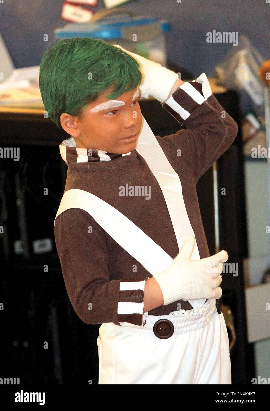 Alcoa Elementary School student Jag Greer dances the Oomp Loompa dance ...