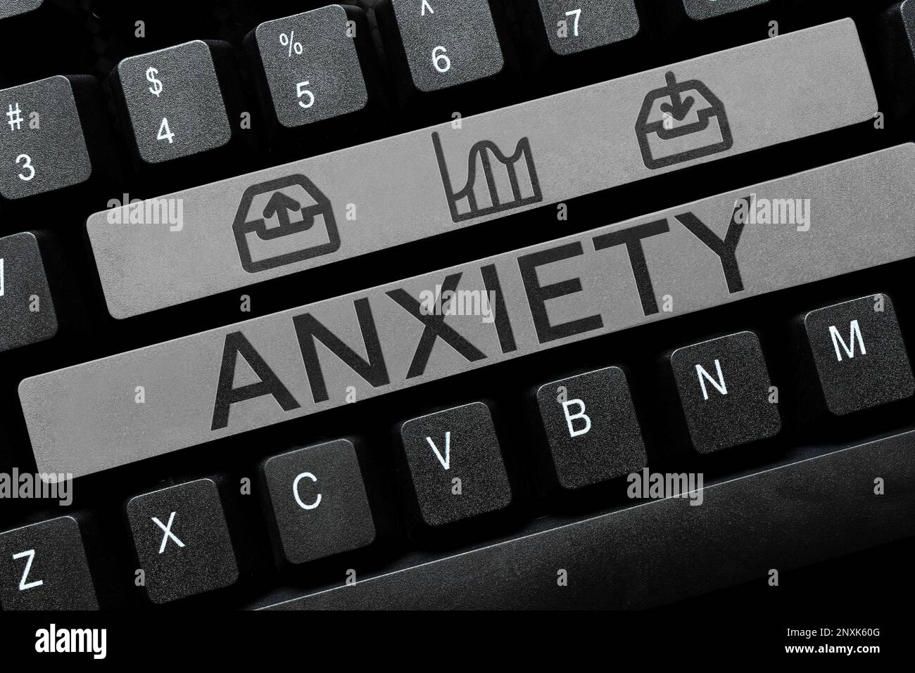 Writing displaying text Anxiety. Business approach Excessive uneasiness ...