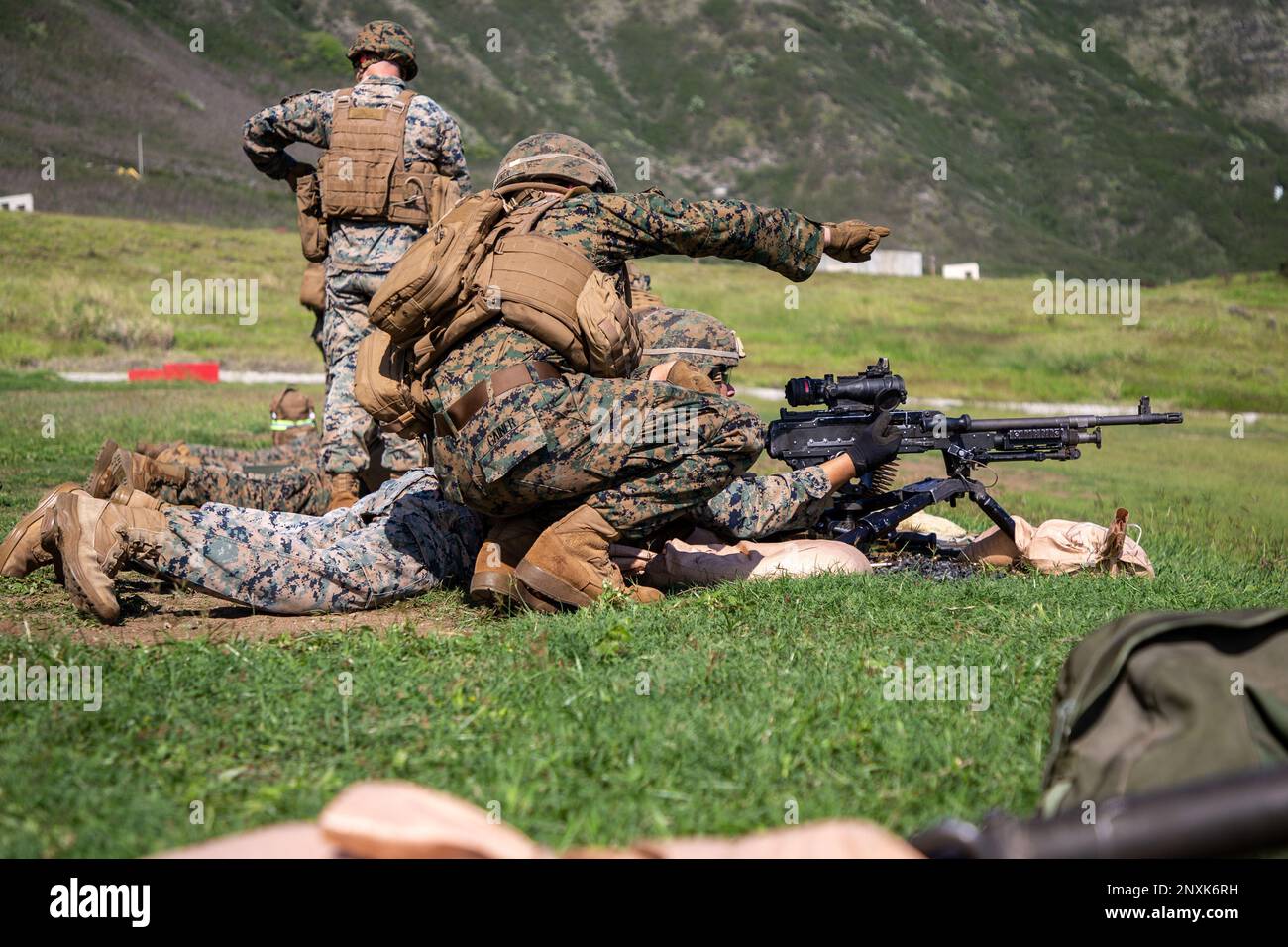 U.S. Marines with 1st Battalion, 12th Marines, 3d Marine Division ...