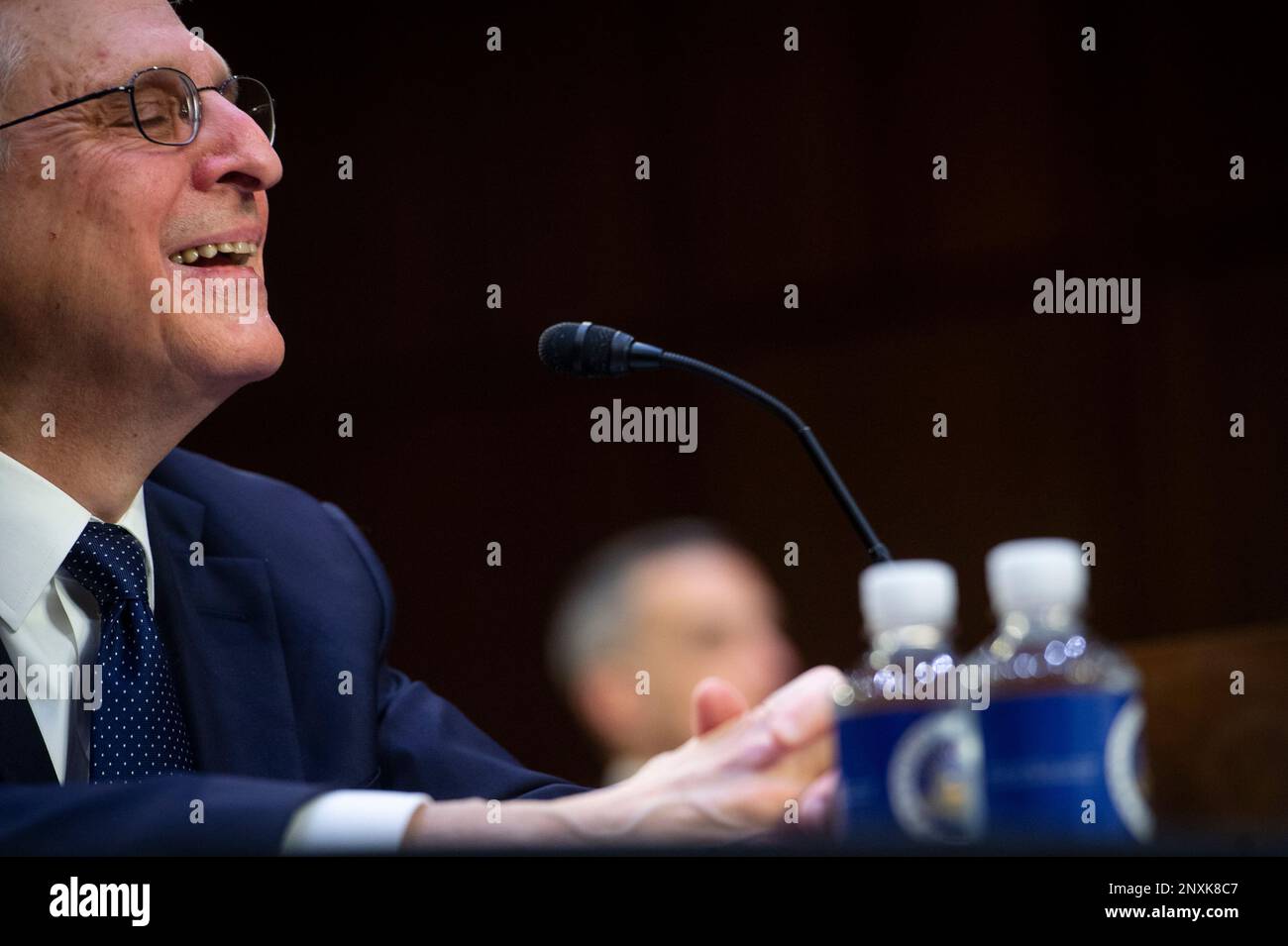 United States Attorney General Merrick Garland appears before a Senate ...